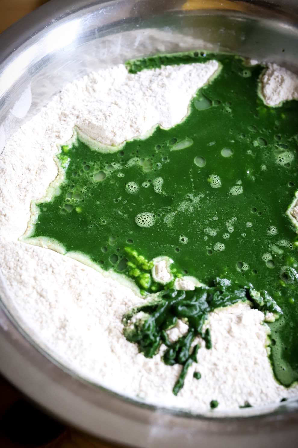Soft Spinach Roti (Chapati) - Sanjana Feasts - Bread
