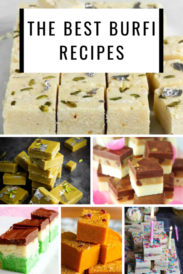 11 Burfi Recipes to Satisfy Your Sweet Tooth - Indian Sweets - Sanjana ...